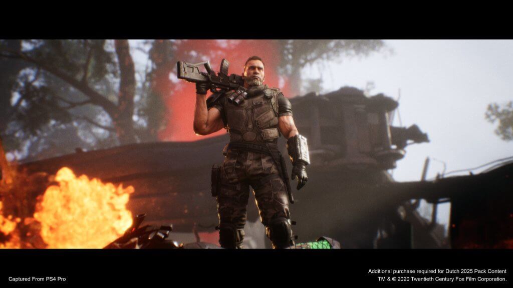 Dutch já está disponível em Predator: Hunting Grounds - Última Ficha