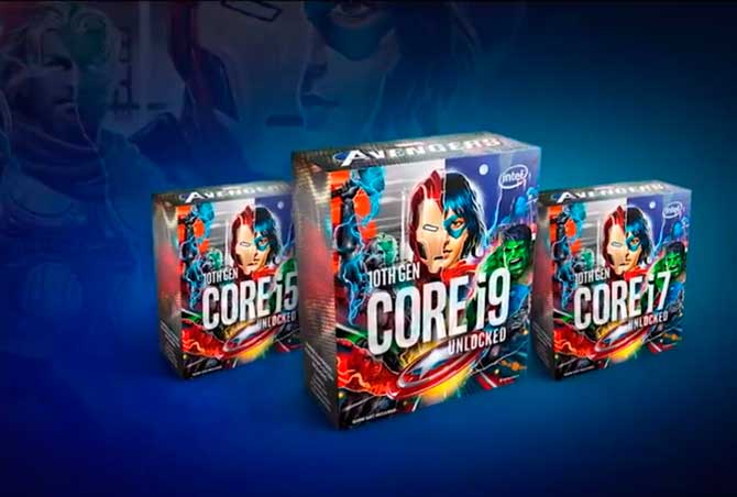 Processadores Intel 10ª Gen KA Marvel's Avengers Edition - Última Ficha