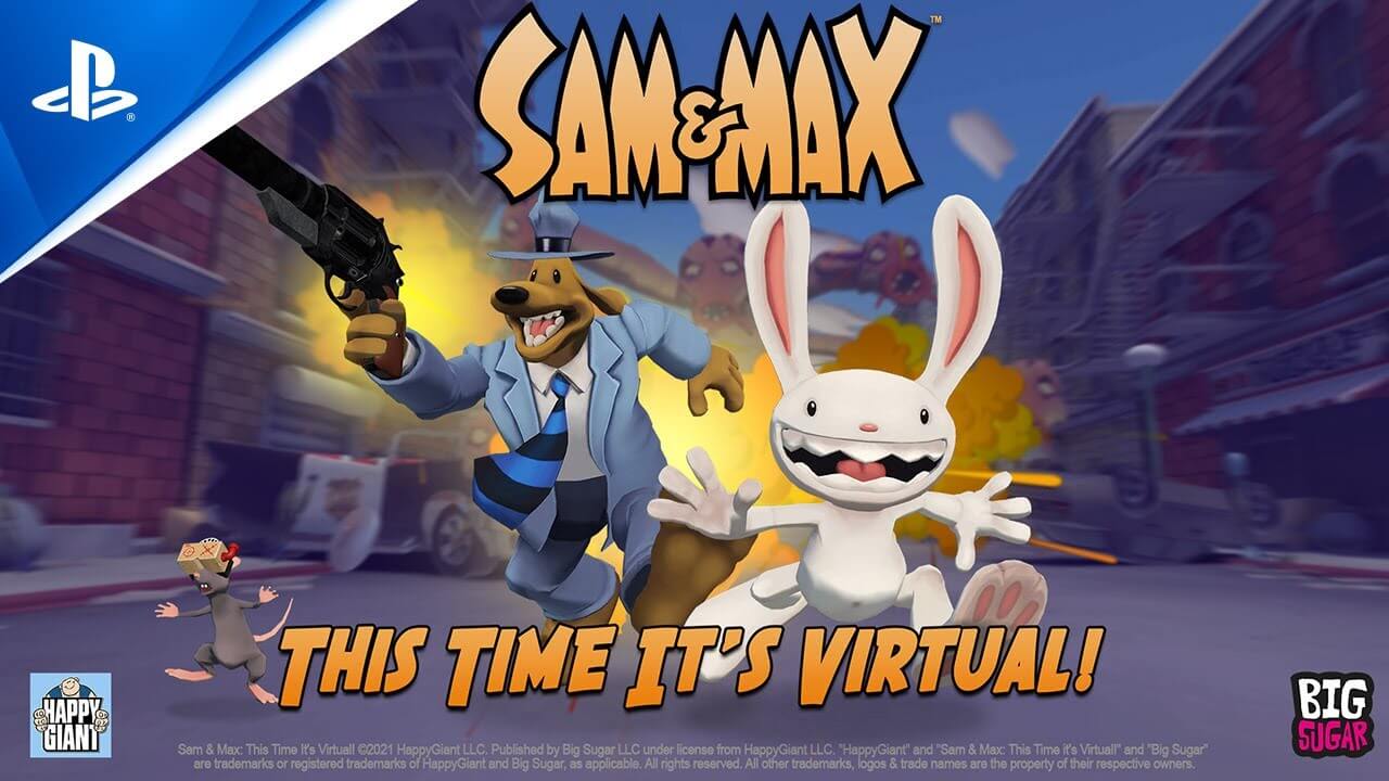 Sam & Max: This Time It’s Virtual! será lançado em Fevereiro - Última Ficha