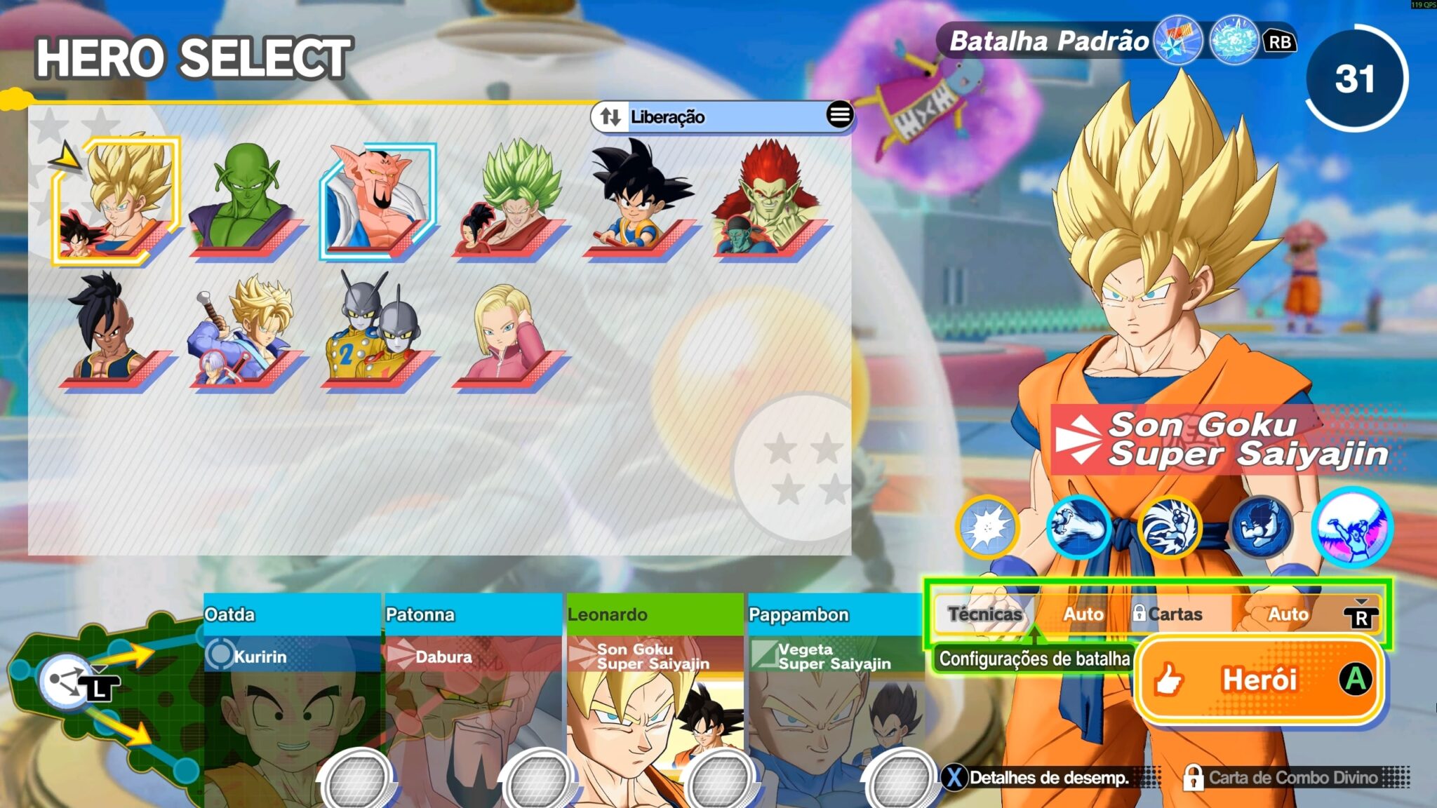 Análise: Dragon Ball Gekishin Squadra - Última Ficha