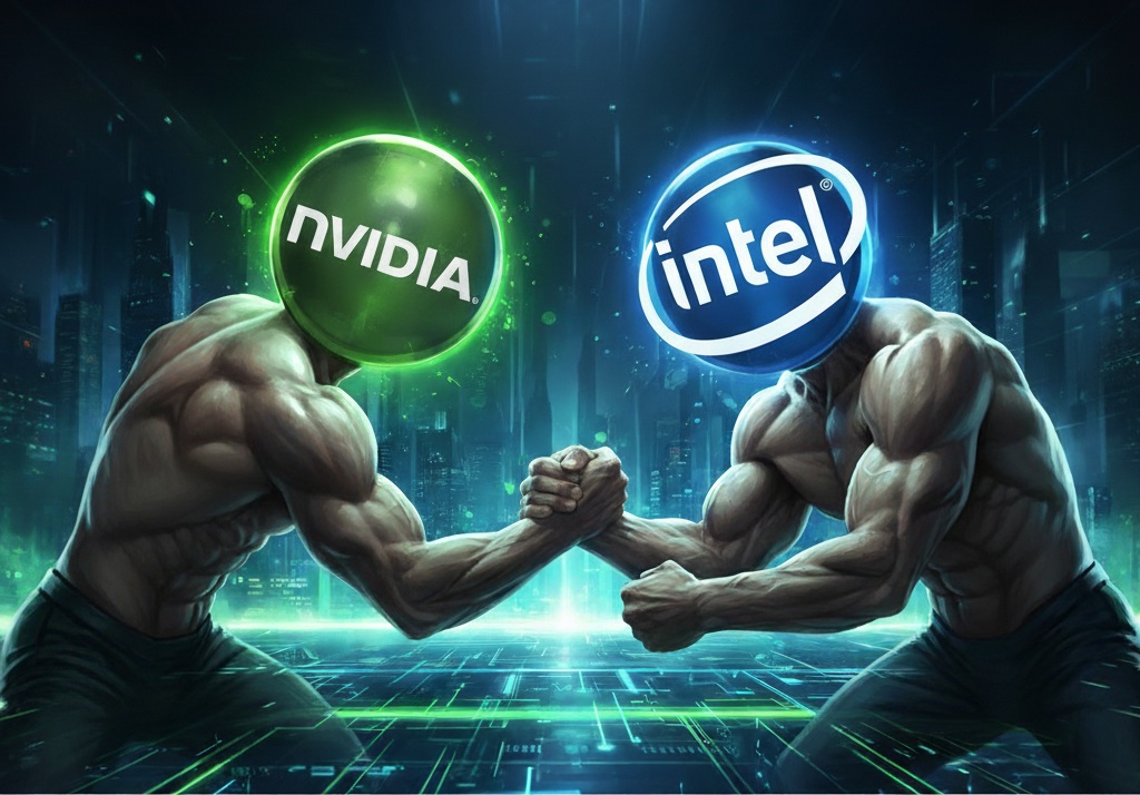 Nvidia e Intel anunciam parceria de $5 bilhões - Última Ficha