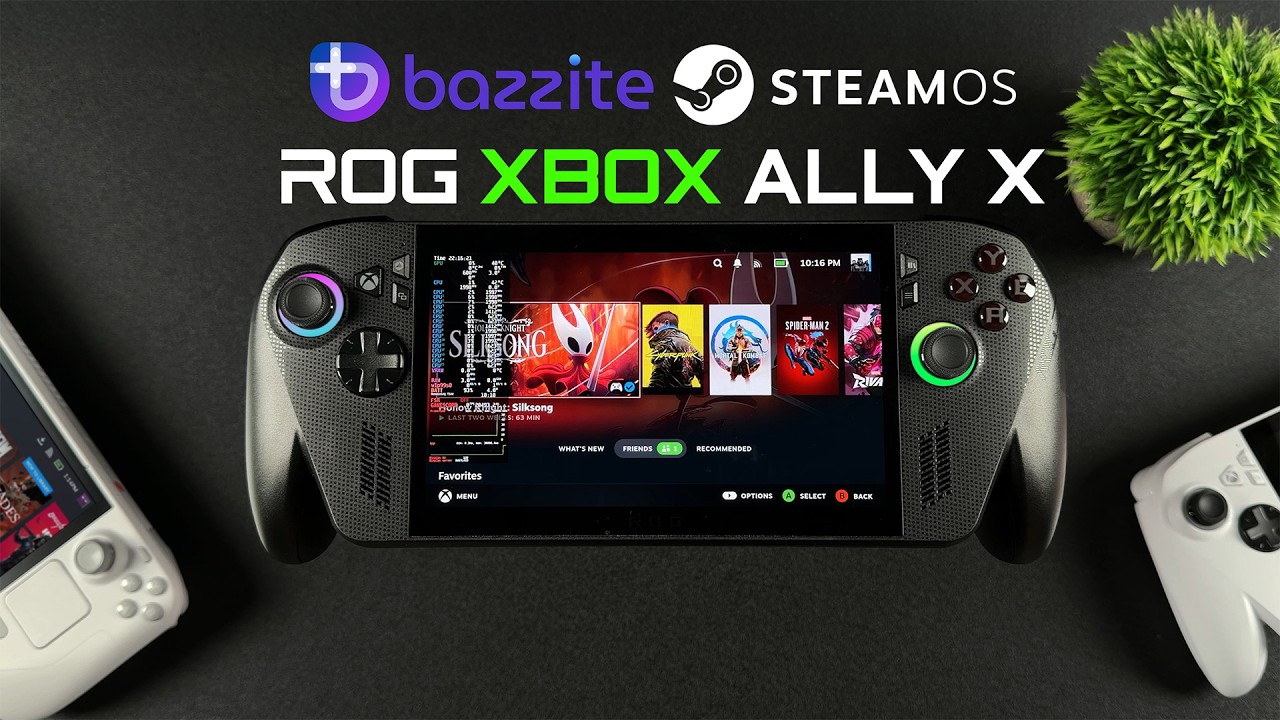 Bazzite OS melhora bastante o desempenho do ROG Xbox Ally X - Última Ficha