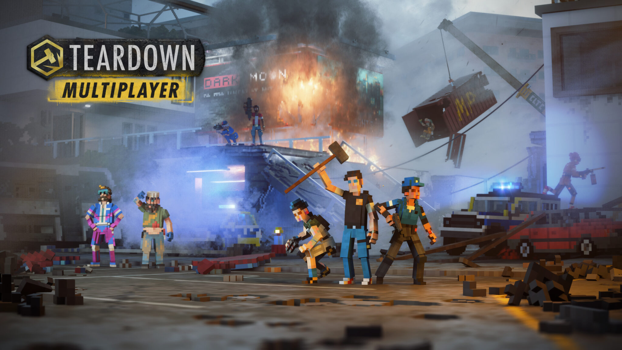 Teardown: atualização gratuita de multiplayer online lançada no PC