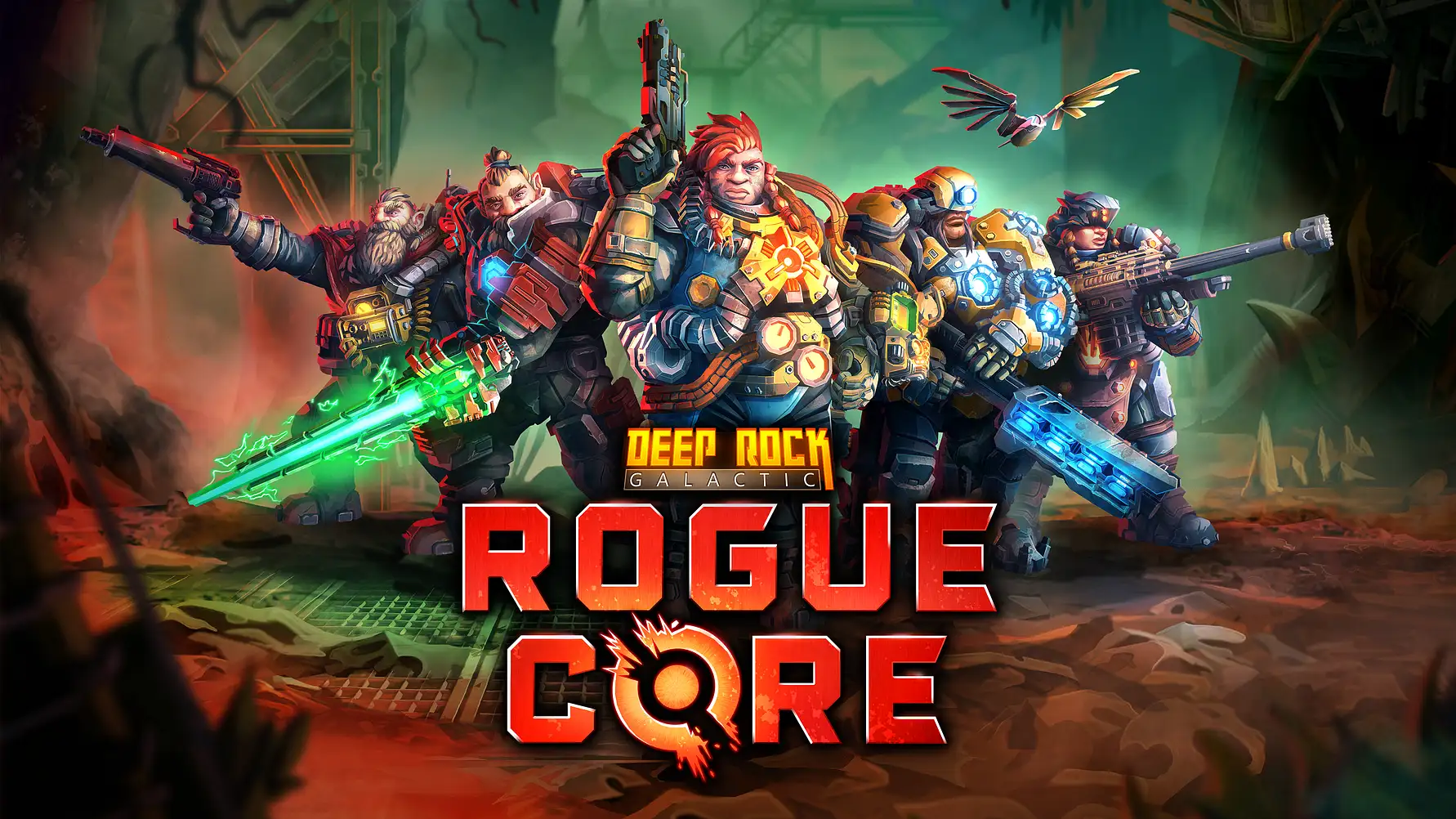 Deep Rock Galactic: Rogue Core é lançado no Steam