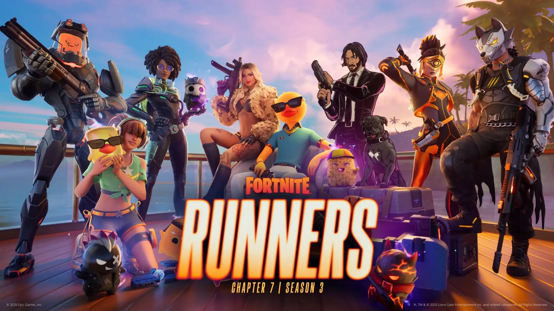Fortnite Capítulo 7 Temporada 3: Gameplay e criaturas reveladas