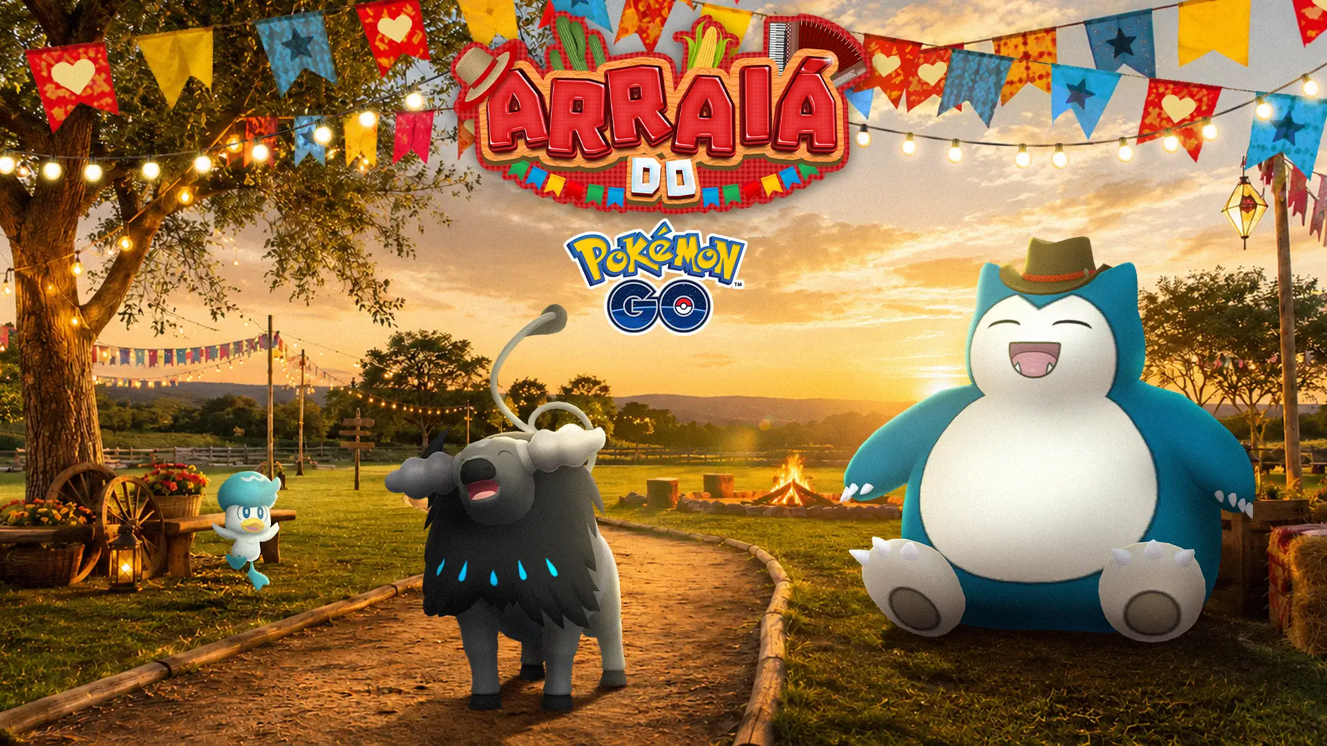 Pokémon GO: Arraiá traz Tauros de Paldea exclusivo para o Brasil